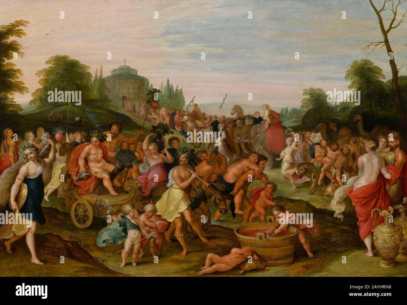Frans Francken (II) and Hieronymus Francken (III) - The triumphal ...