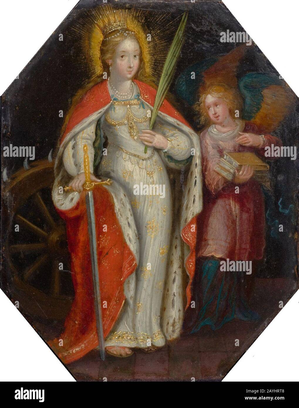 Frans Francken II Hl Katharina Stock Photo - Alamy