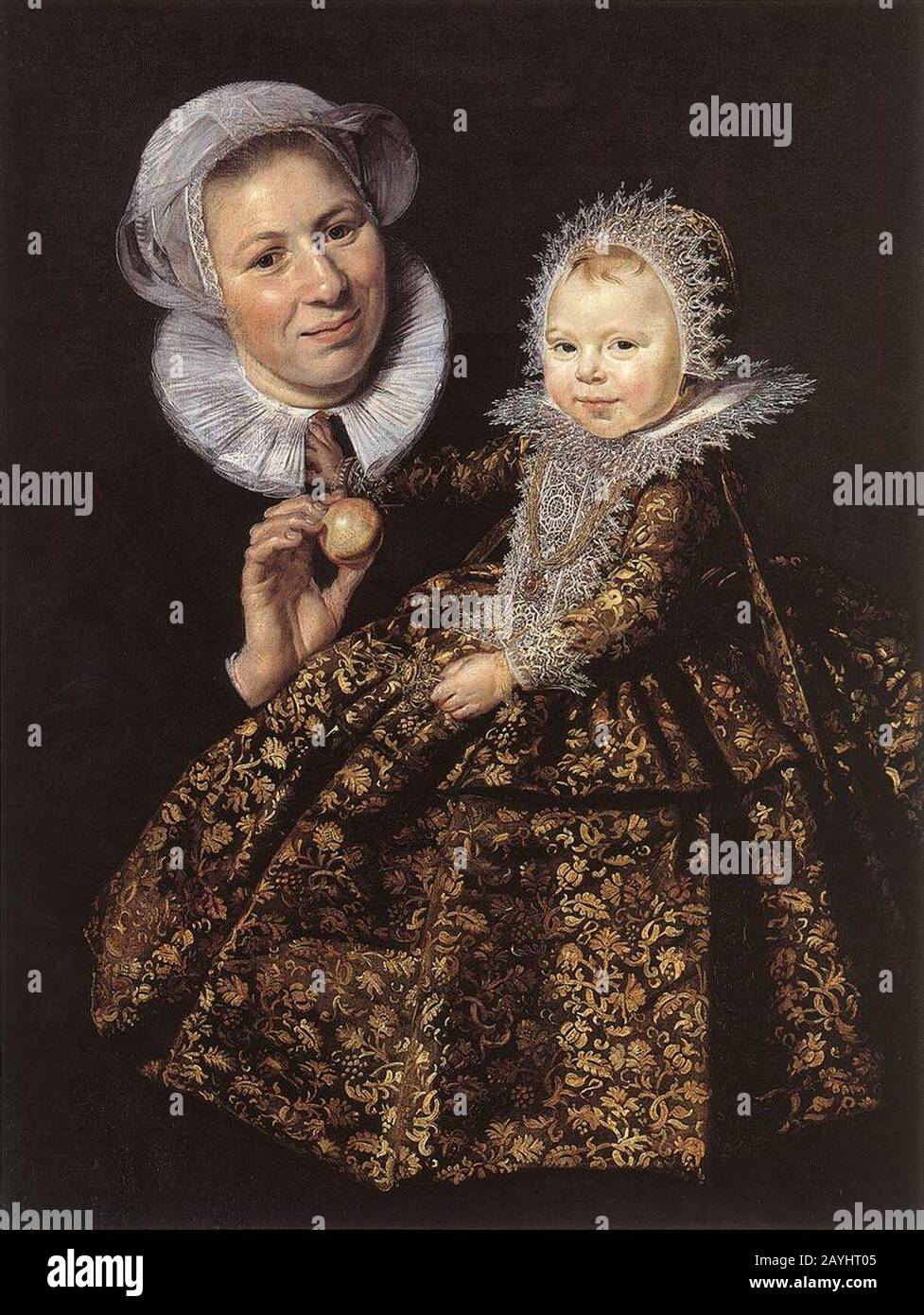 Frans Hals - Catharina Hooft with her Nurse Stock Photo - Alamy