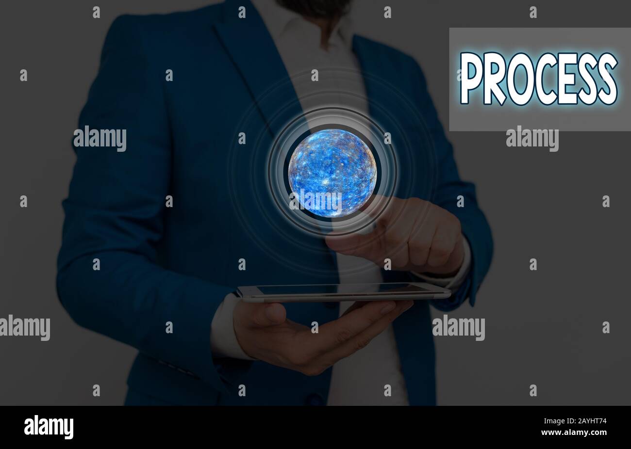 Writing note showing Process. Business concept for Standard procedures ...