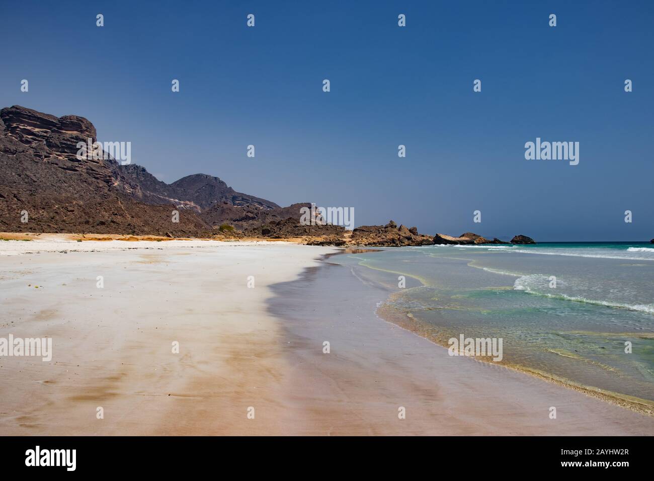 Fazayat beach near salalah in Oman Stock Photo - Alamy