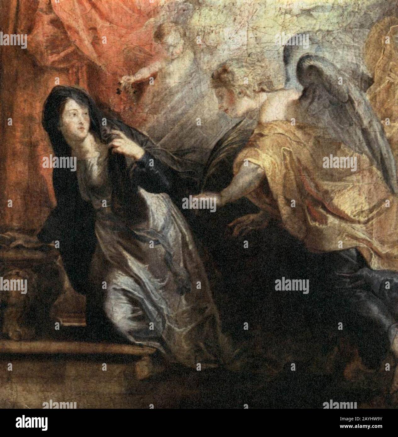 Frans Luycx - Annunciation Stock Photo - Alamy