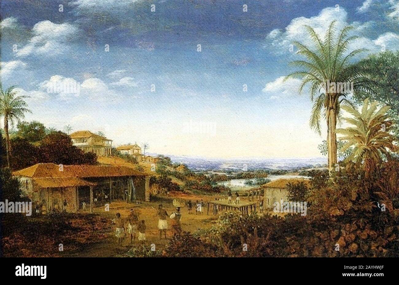 Frans Post - Engenho de Pernambuco Stock Photo - Alamy