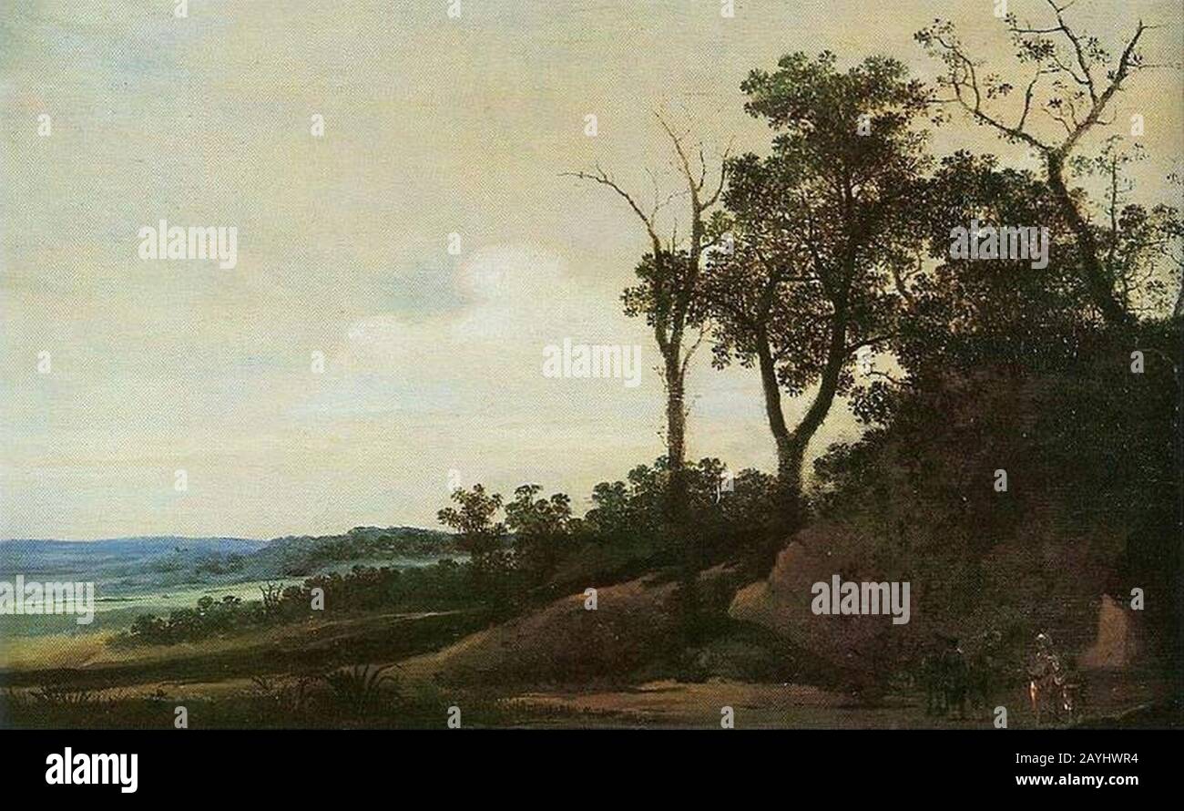 Frans Post - Paisagem c. 1660 Stock Photo - Alamy