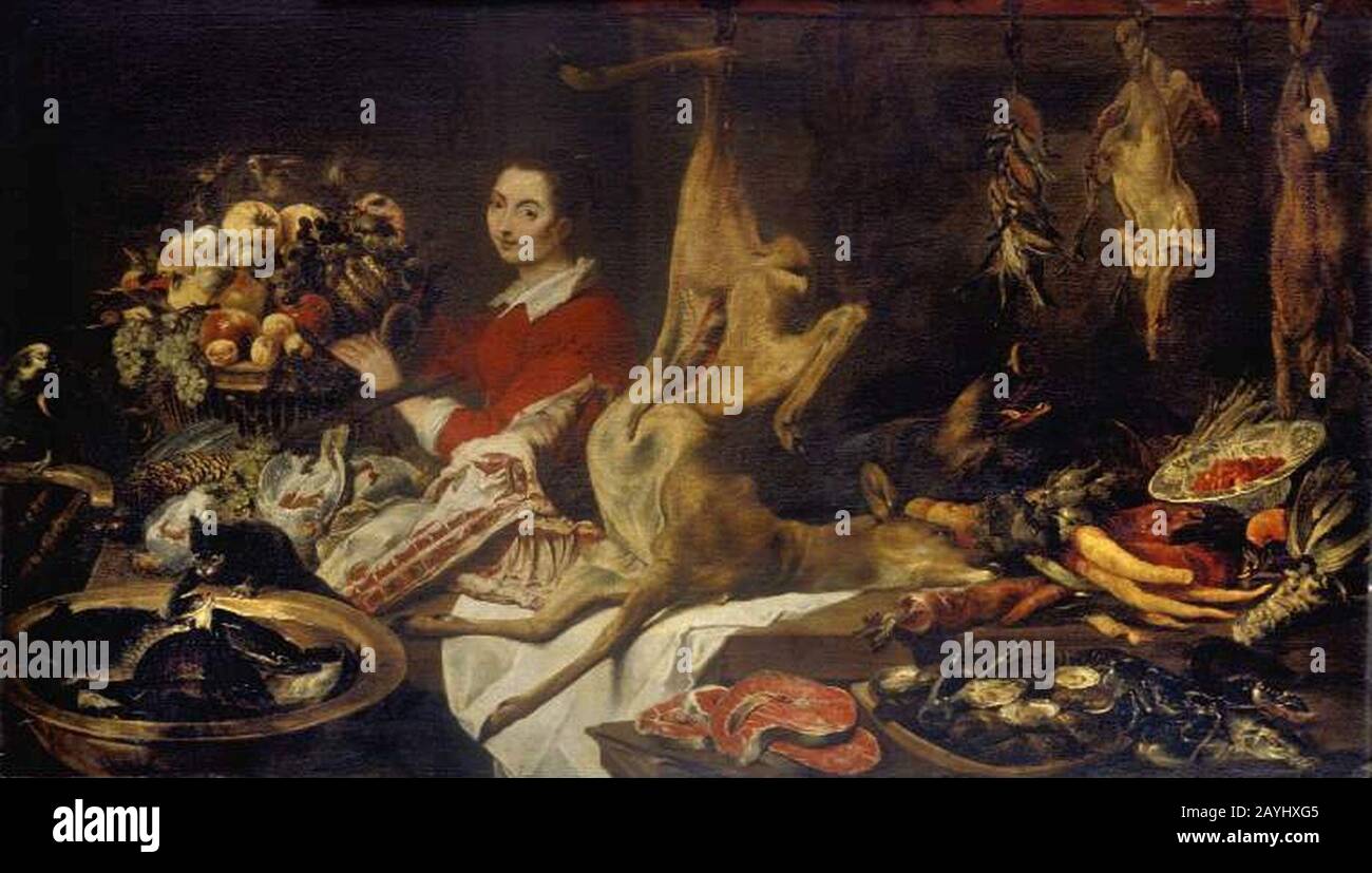 Frans Snyders - The larder Stock Photo - Alamy Frans Snyders - The larder Stock Photo - Alamy