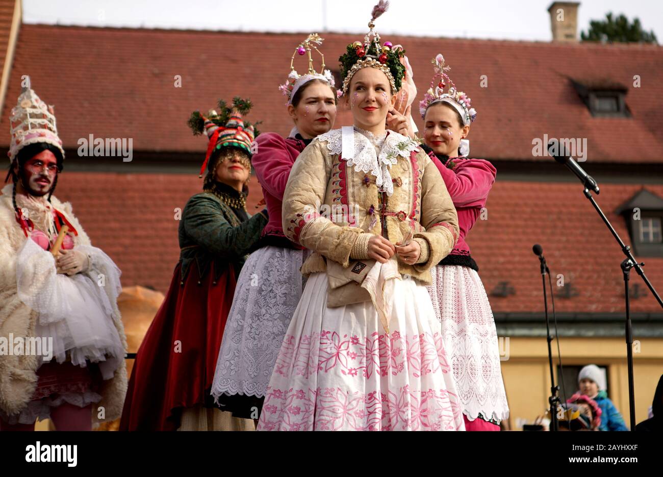 Prague, Czech Republic. 15th Feb, 2020. People attend a celebration of ...