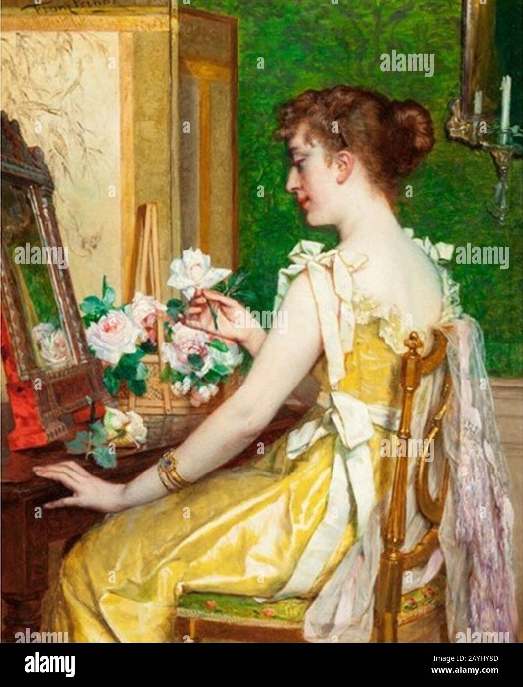 Boudoir woman history hi-res stock photography and images - Alamy