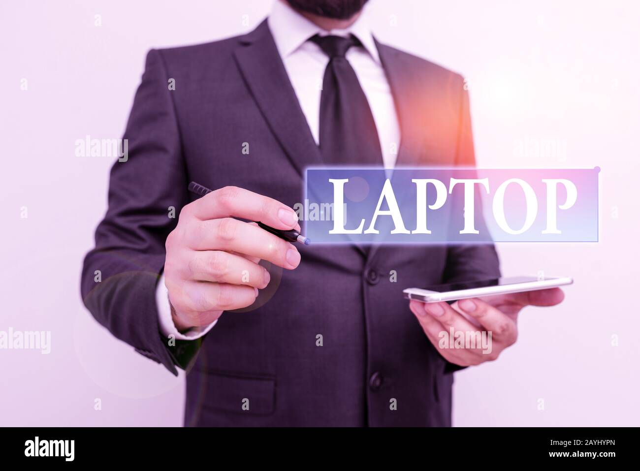 Handwriting text writing Laptop. Conceptual photo computer that is ...