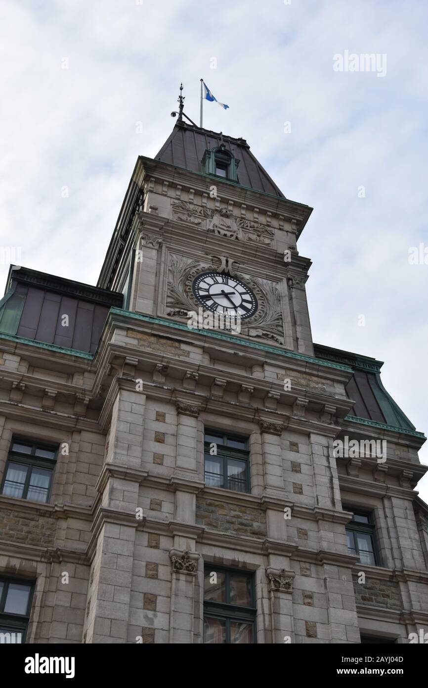 Sights around Quebec City, the capitol of Quebec, Canada Stock Photo ...