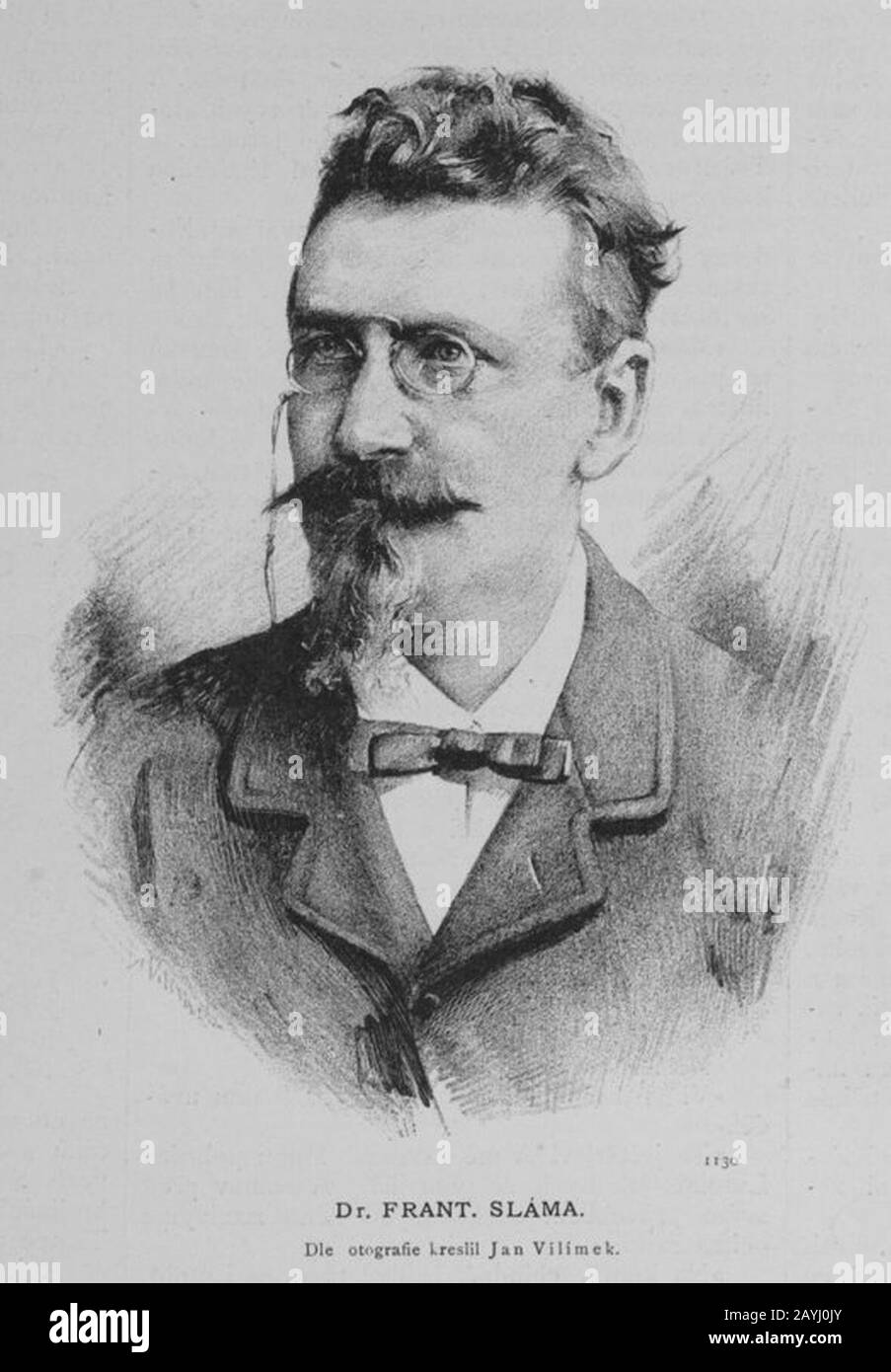 Frantisek Slama 1885 Stock Photo - Alamy