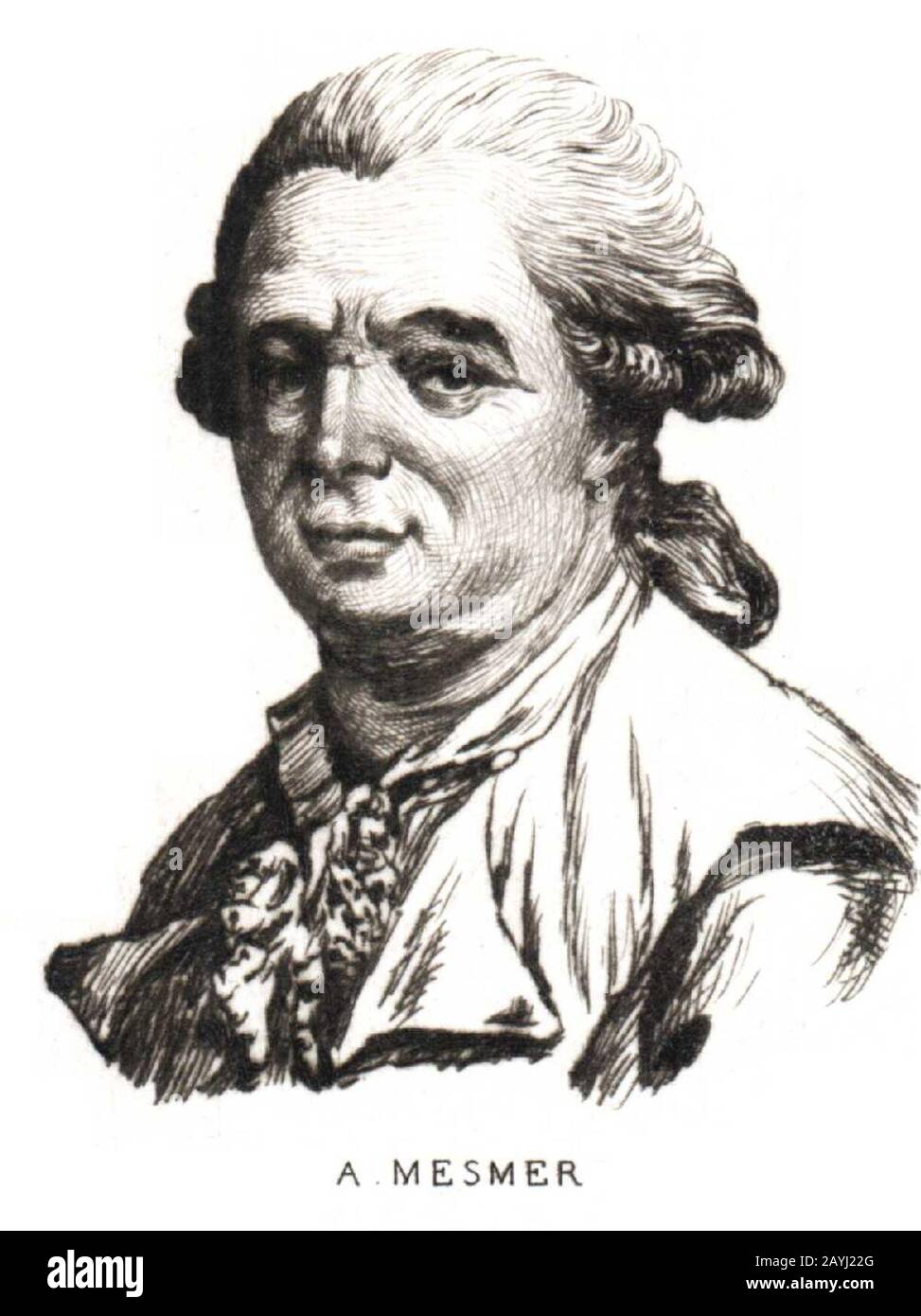 Franz Anton Mesmer Stock Photo - Alamy
