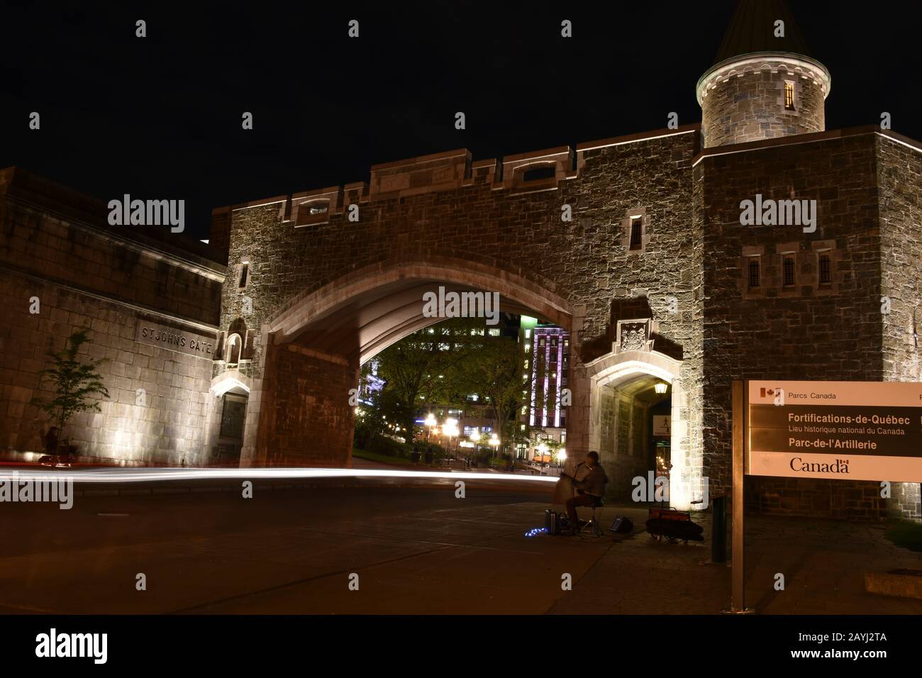The Gates of Quebec City, one of the only walled cities in North ...