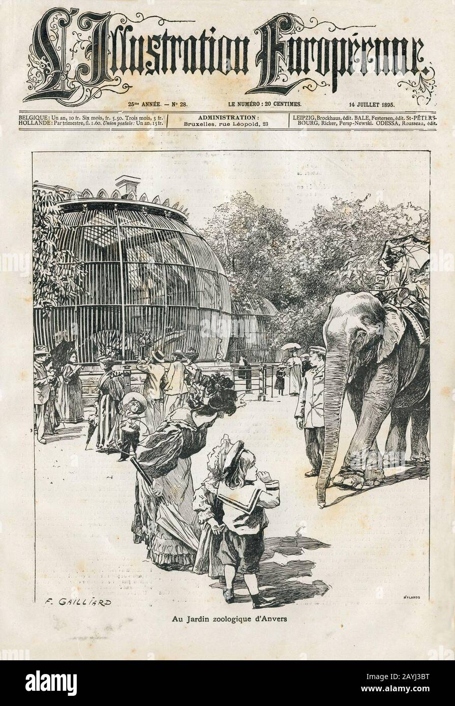 Franz Gailliard Zoo Anvers Stock Photo - Alamy