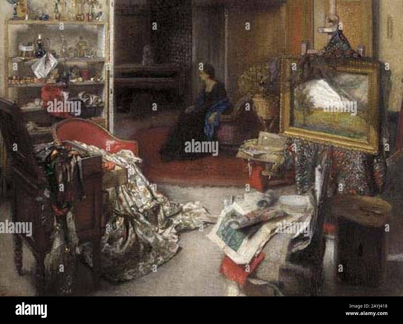 Franz Hohenberger Atelier 1912 Stock Photo - Alamy