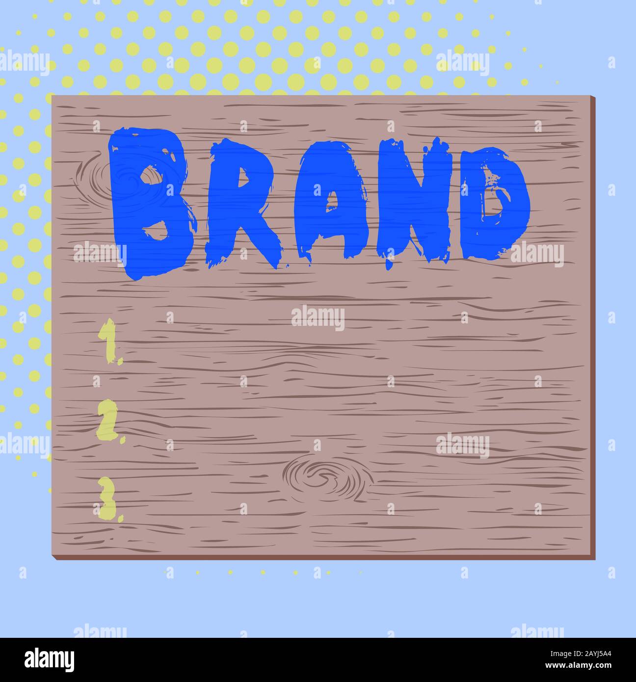 Word writing text Brand. Business photo showcasing Type of product ...