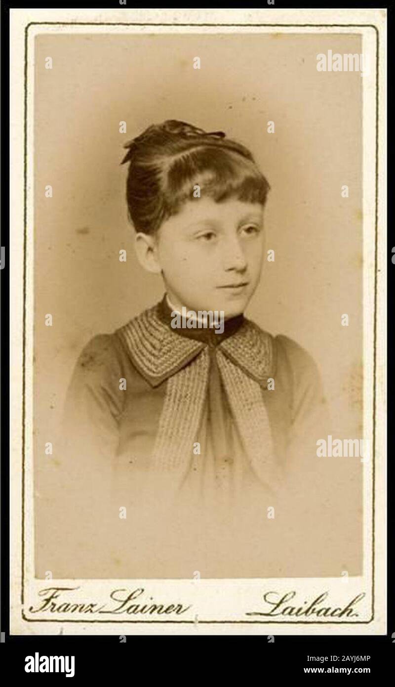 Franz Lainer - Otroški portret Stock Photo - Alamy