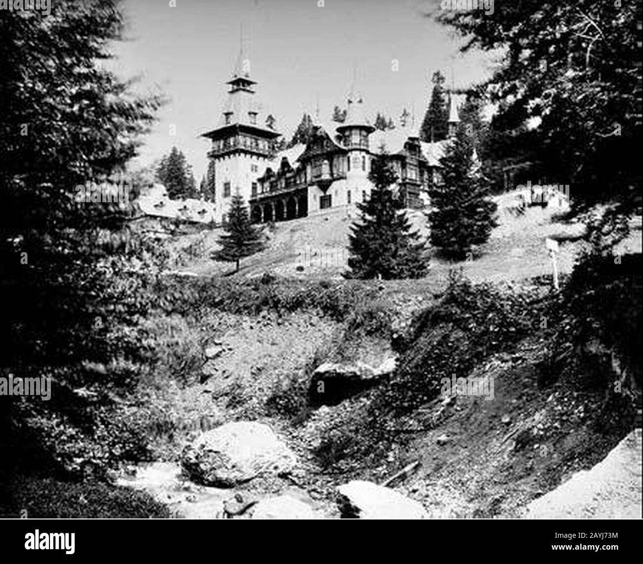 Franz Mandy - Castelul Peles Stock Photo - Alamy