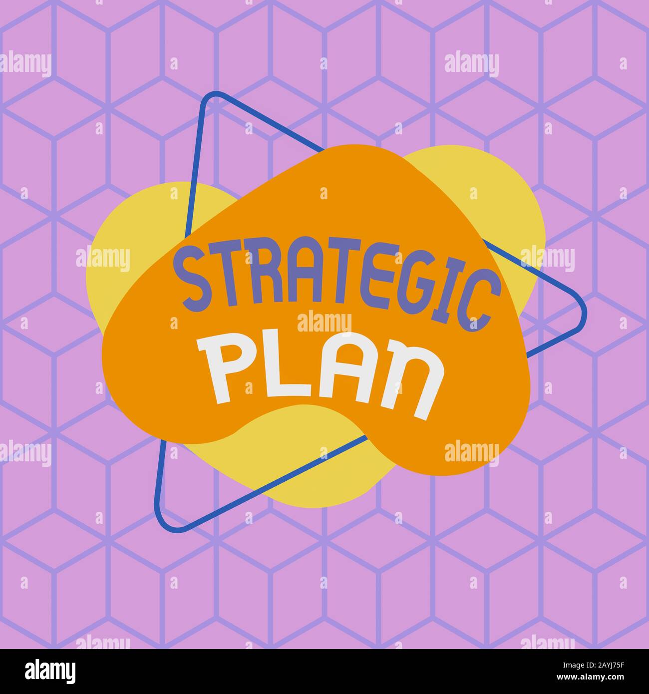 Conceptual hand writing showing Strategic Plan. Concept meaning ...