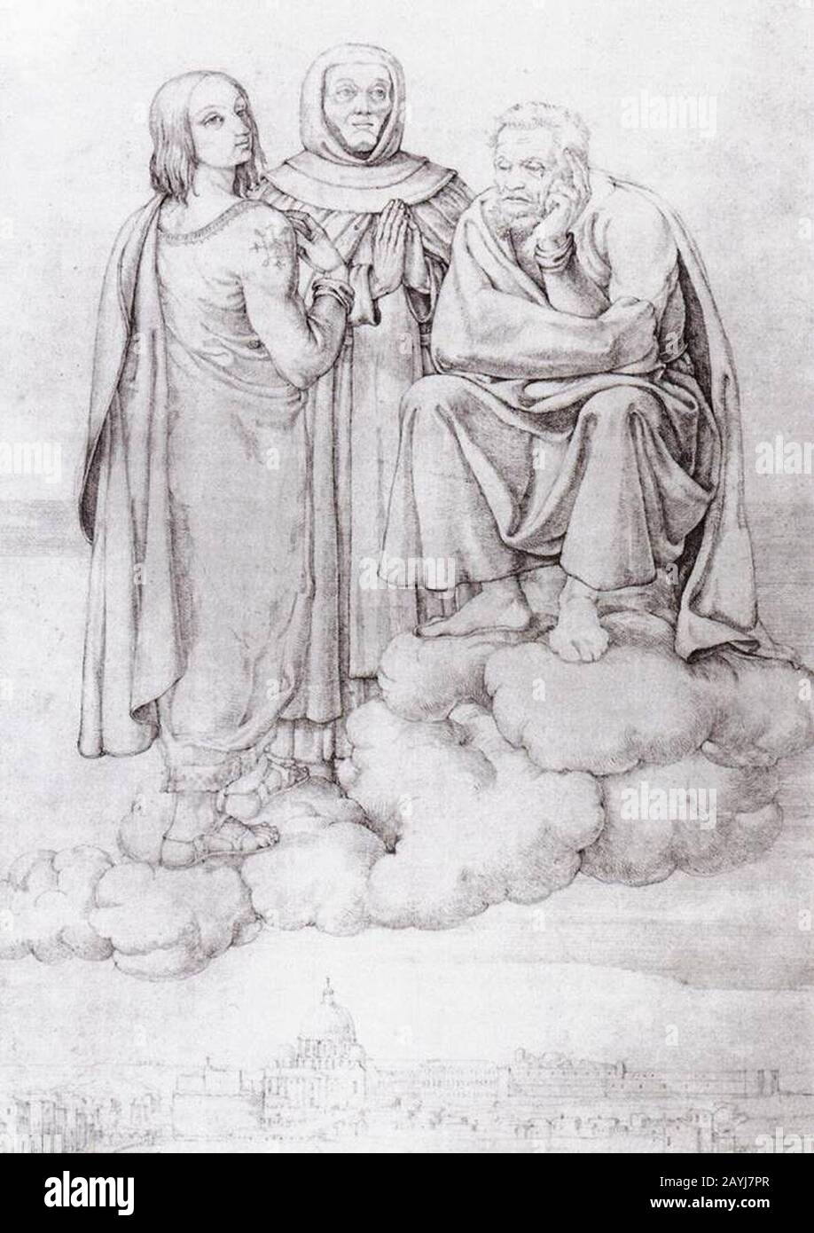 Raphael michelangelo hi-res stock photography and images - Alamy