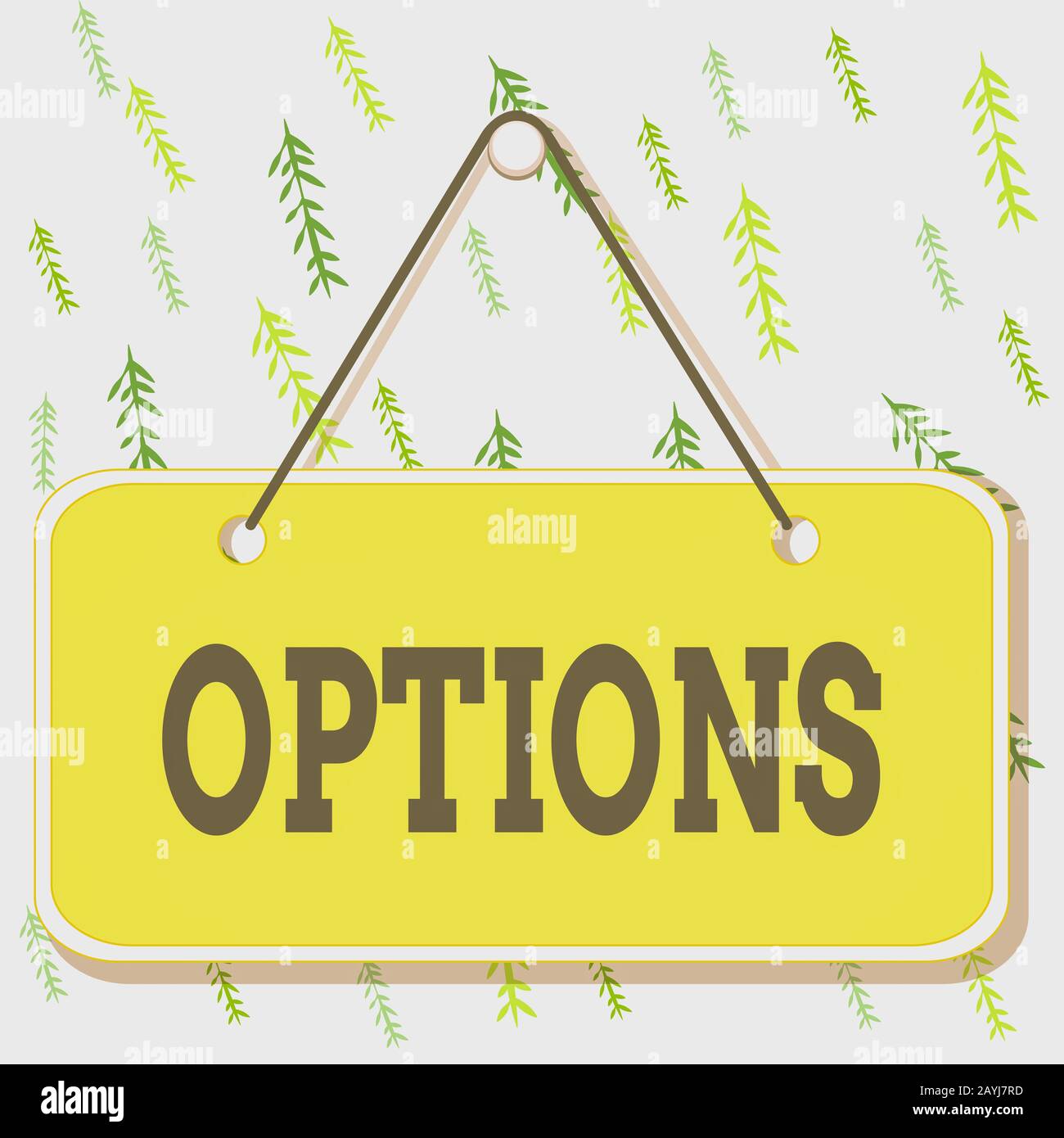 Handwriting text writing Options. Conceptual photo the opportunity or ...