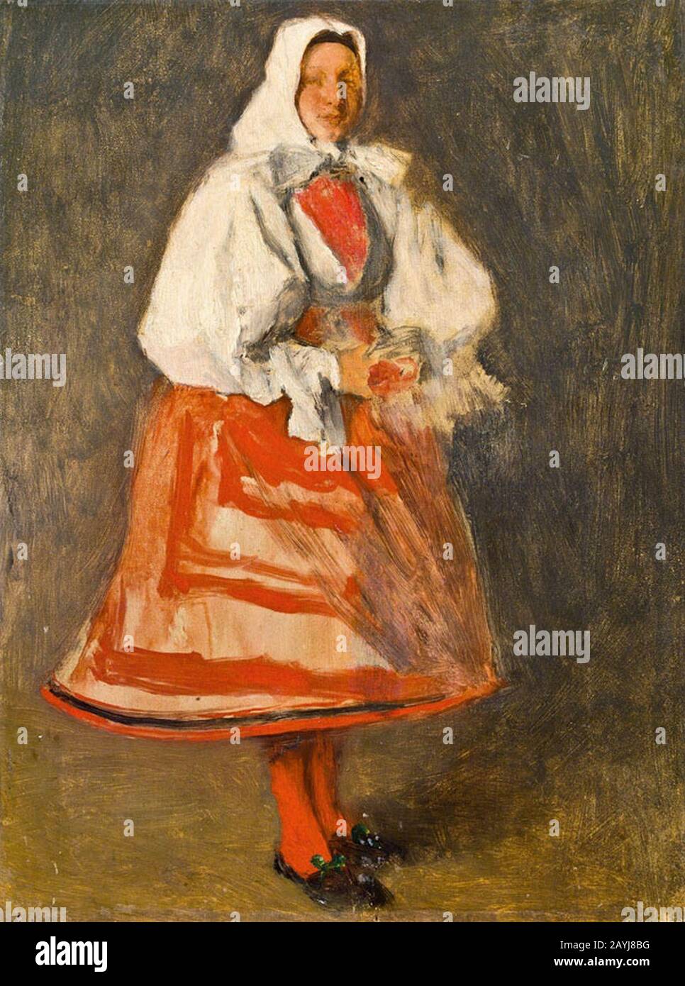 Franz Rumpler Bäuerin 1888 Stock Photo - Alamy