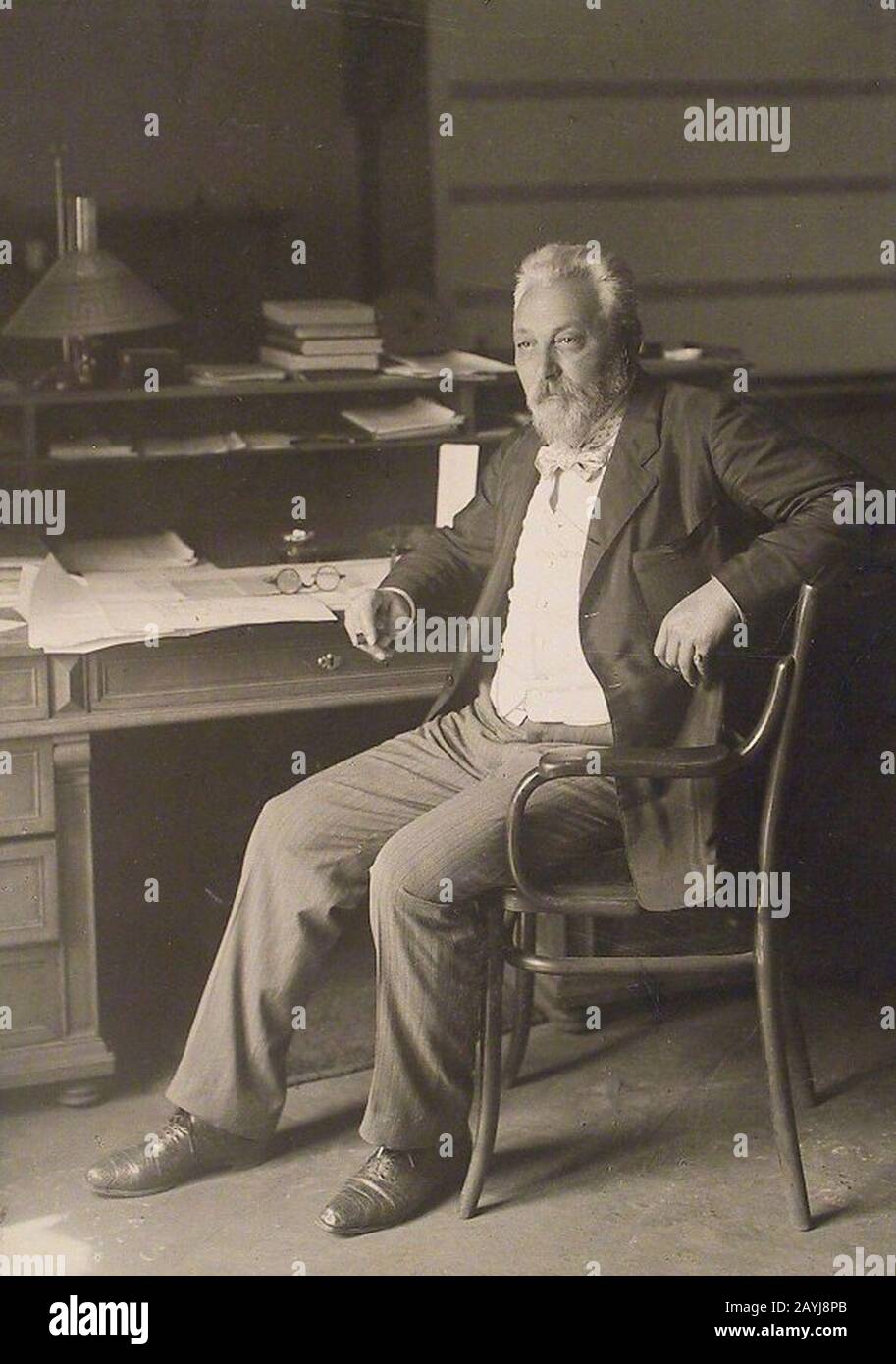 Franz Serafin Exner by Carl Seebald, 1908 Stock Photo - Alamy