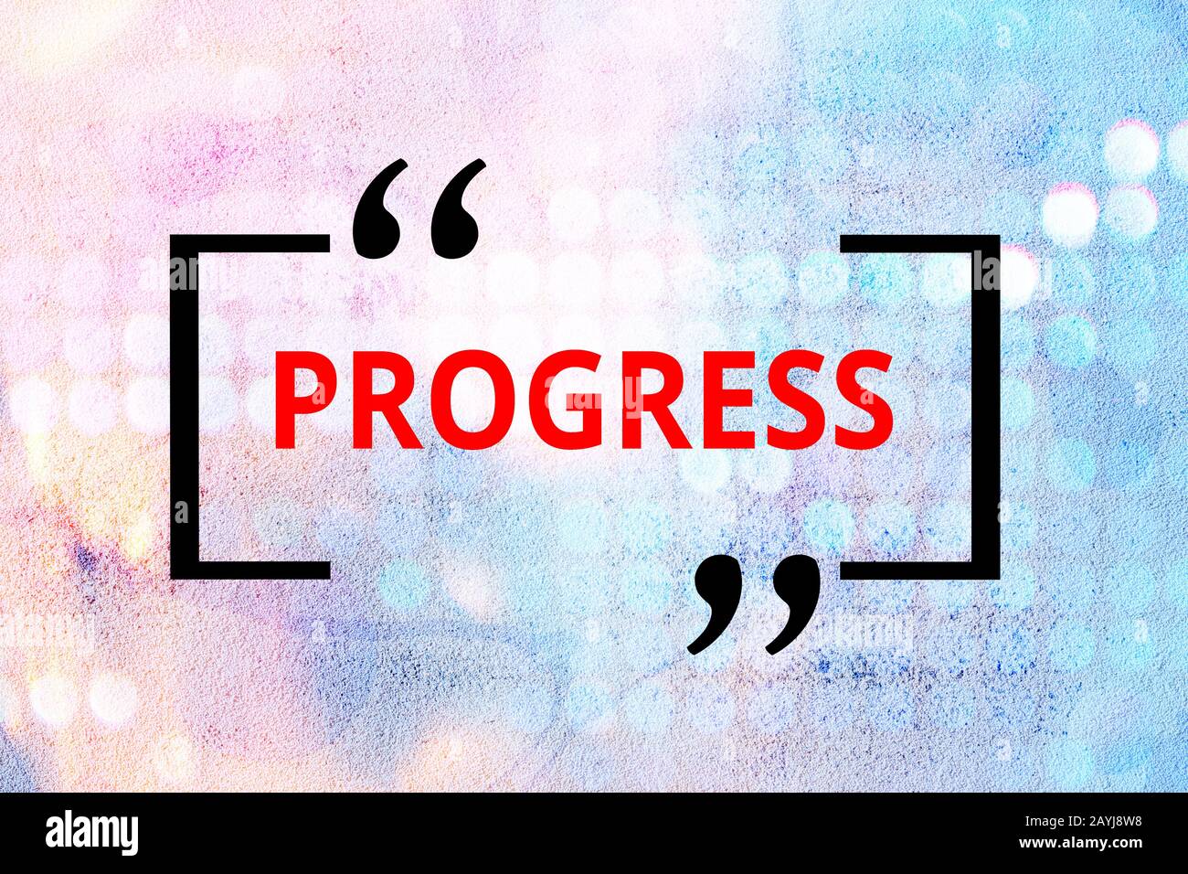 Conceptual hand writing showing Progress. Concept meaning development ...