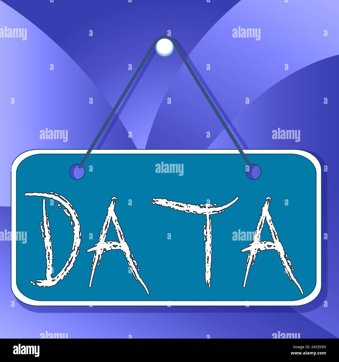 Handwriting text Data. Conceptual photo Piece of information Facts and ...