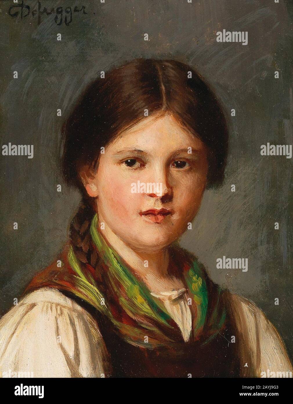 Tyrolean girl hi-res stock photography and images - Alamy