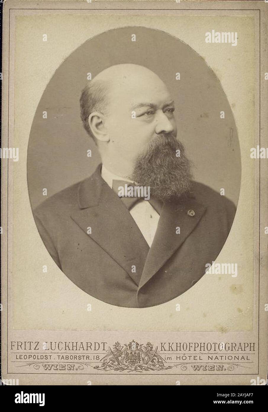 Franz von Suppe portrait Stock Photo - Alamy