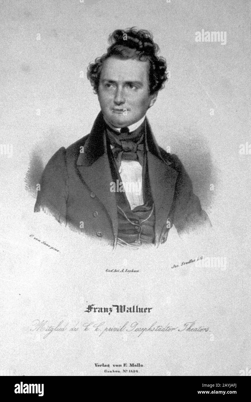 Franz Wallner Litho Stock Photo - Alamy