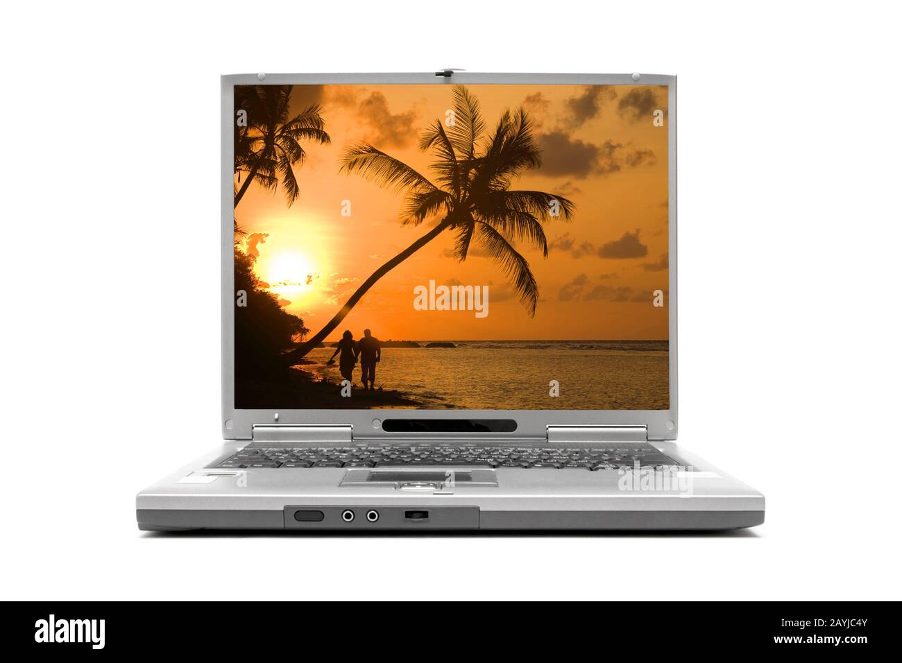 Beach sunset on ocean Cut Out Stock Images & Pictures - Alamy