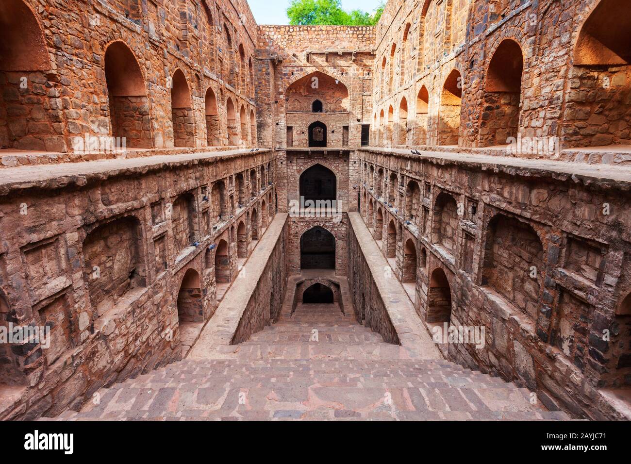 Agrasen ki Baoli or Ugrasen ki Baodi is a historical step well near ...
