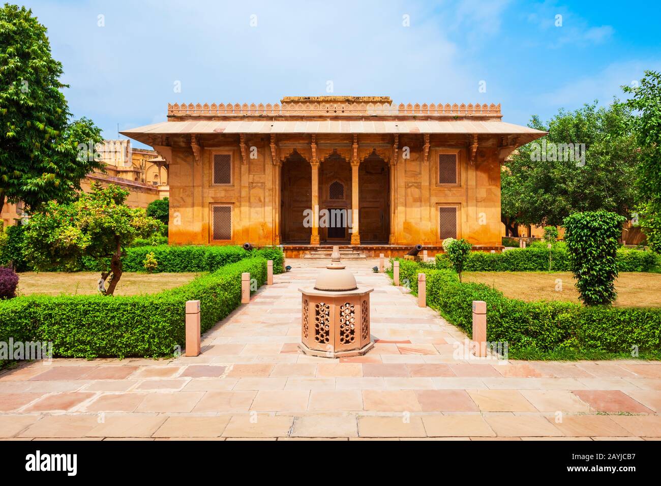 Ajmer Fort Government Museum in the centre of Ajmer city in Rajasthan ...