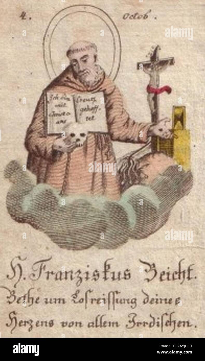 Franziskus von Assisi Stock Photo - Alamy