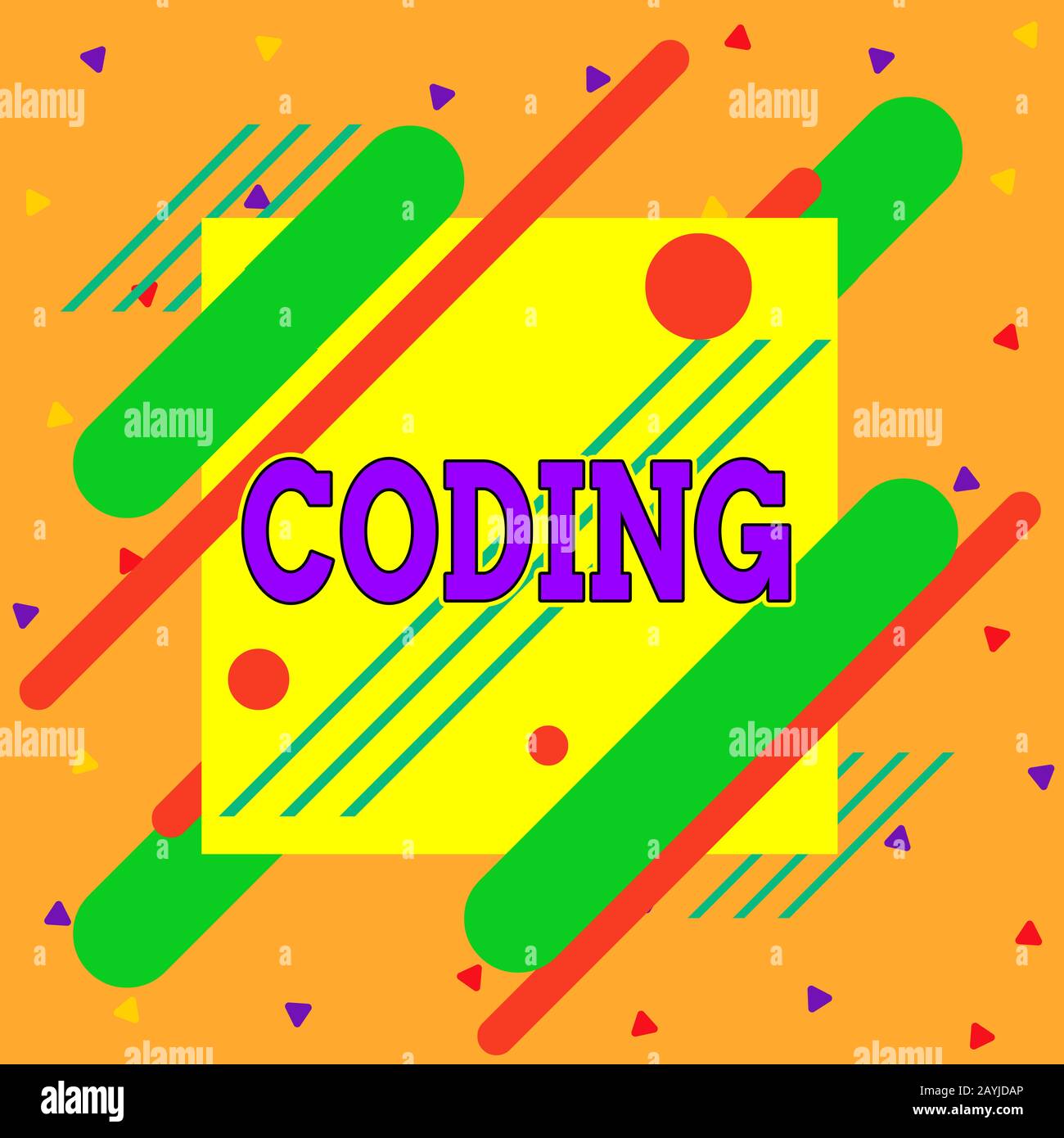 Handwriting Text Writing Coding Conceptual Photo Assigning Code To