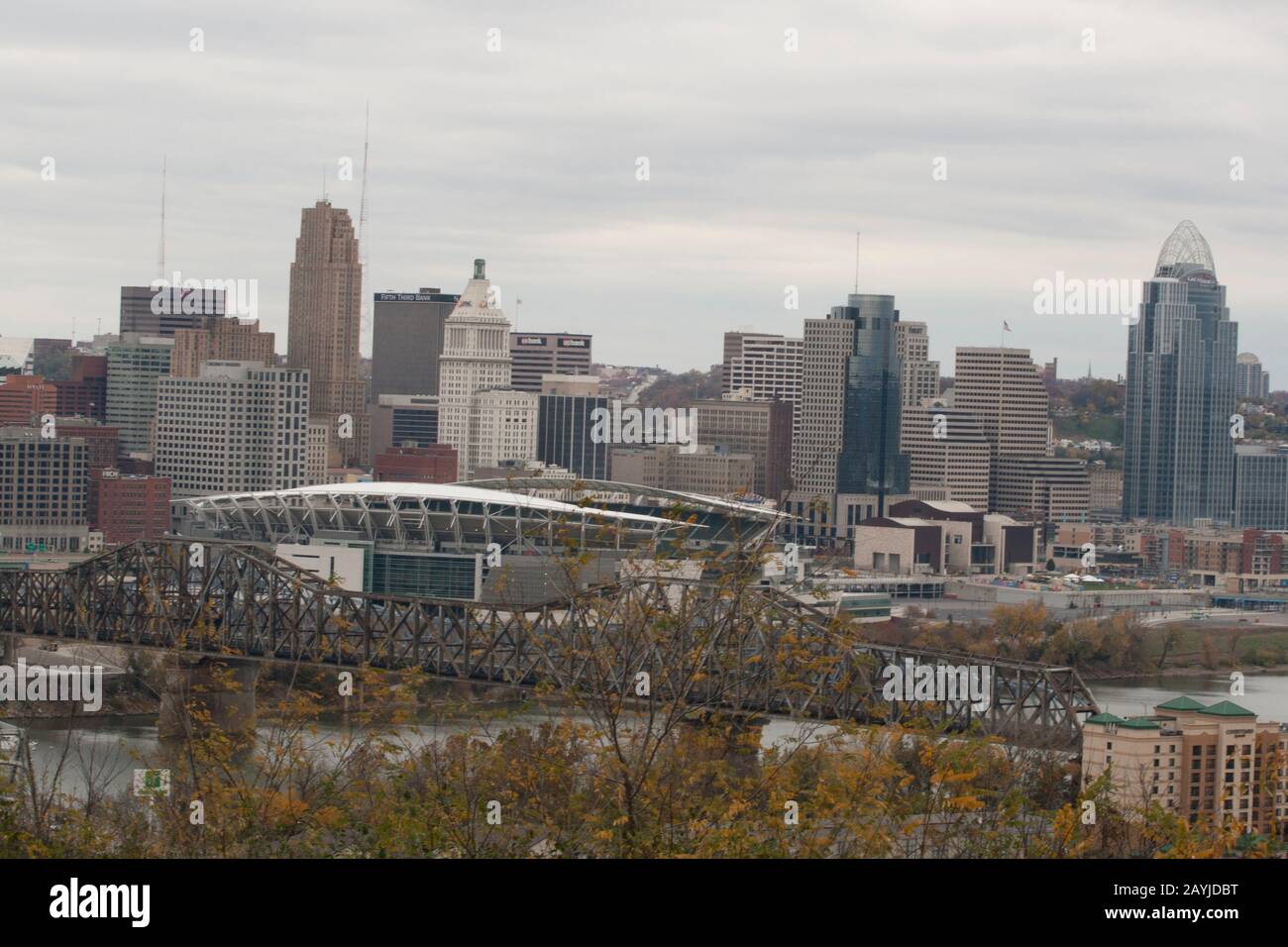 Downtown Cincinnati, Ohio Stock Photo - Alamy