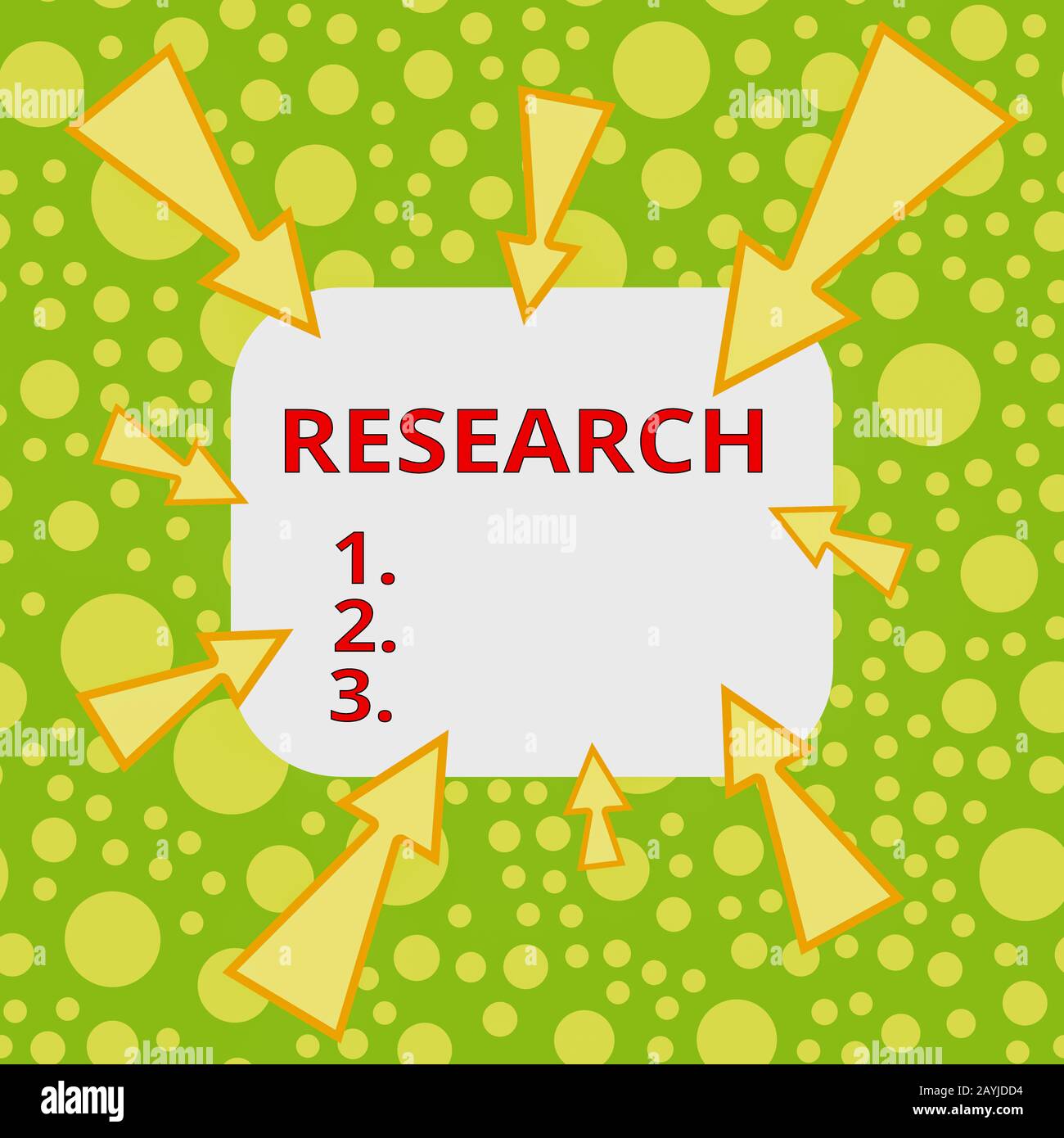 Text sign showing Research. Business photo text systematic ...