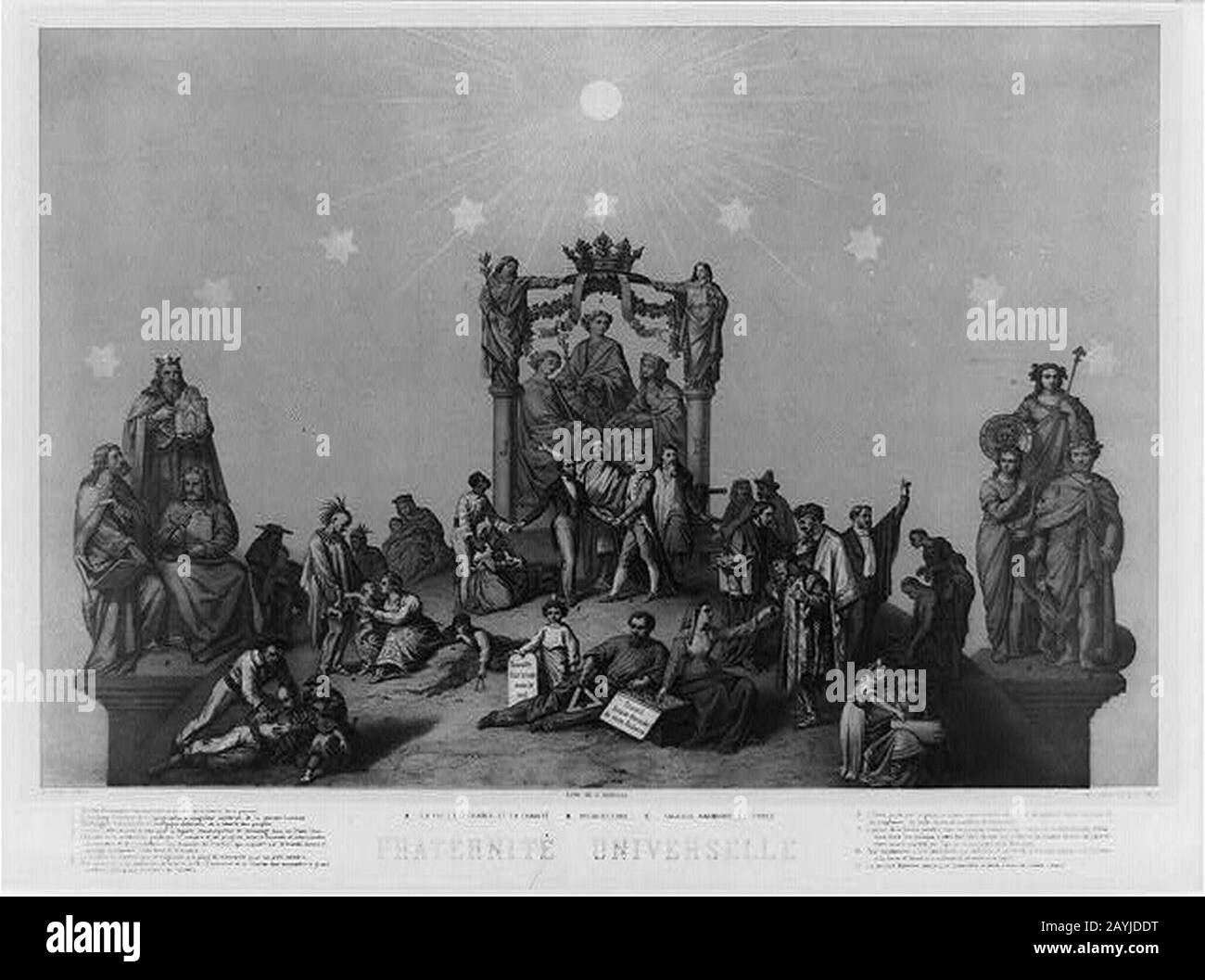 Fraternité universelle hi-res stock photography and images - Alamy