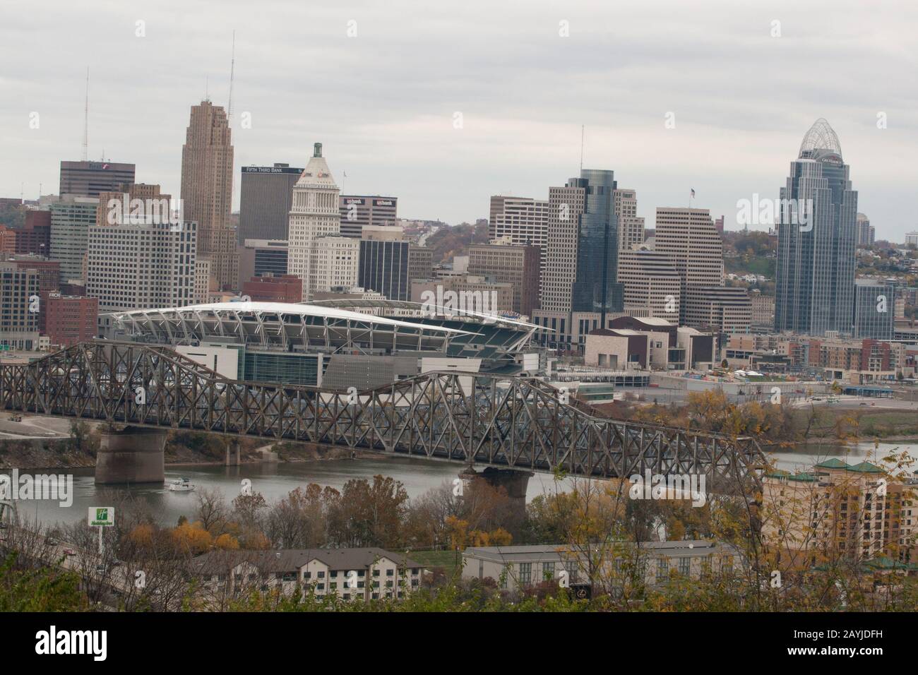 Downtown Cincinnati, Ohio Stock Photo - Alamy