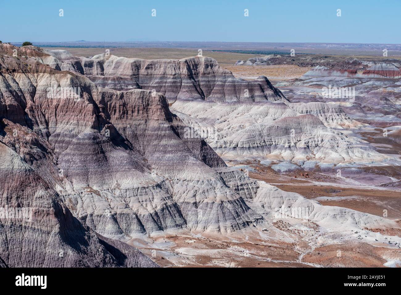 Striped rock rock formation valley hi-res stock photography and images ...