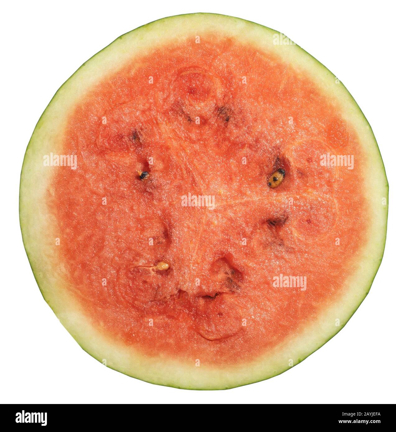 Close up of red watermelon isolated on white background Stock Photo - Alamy
