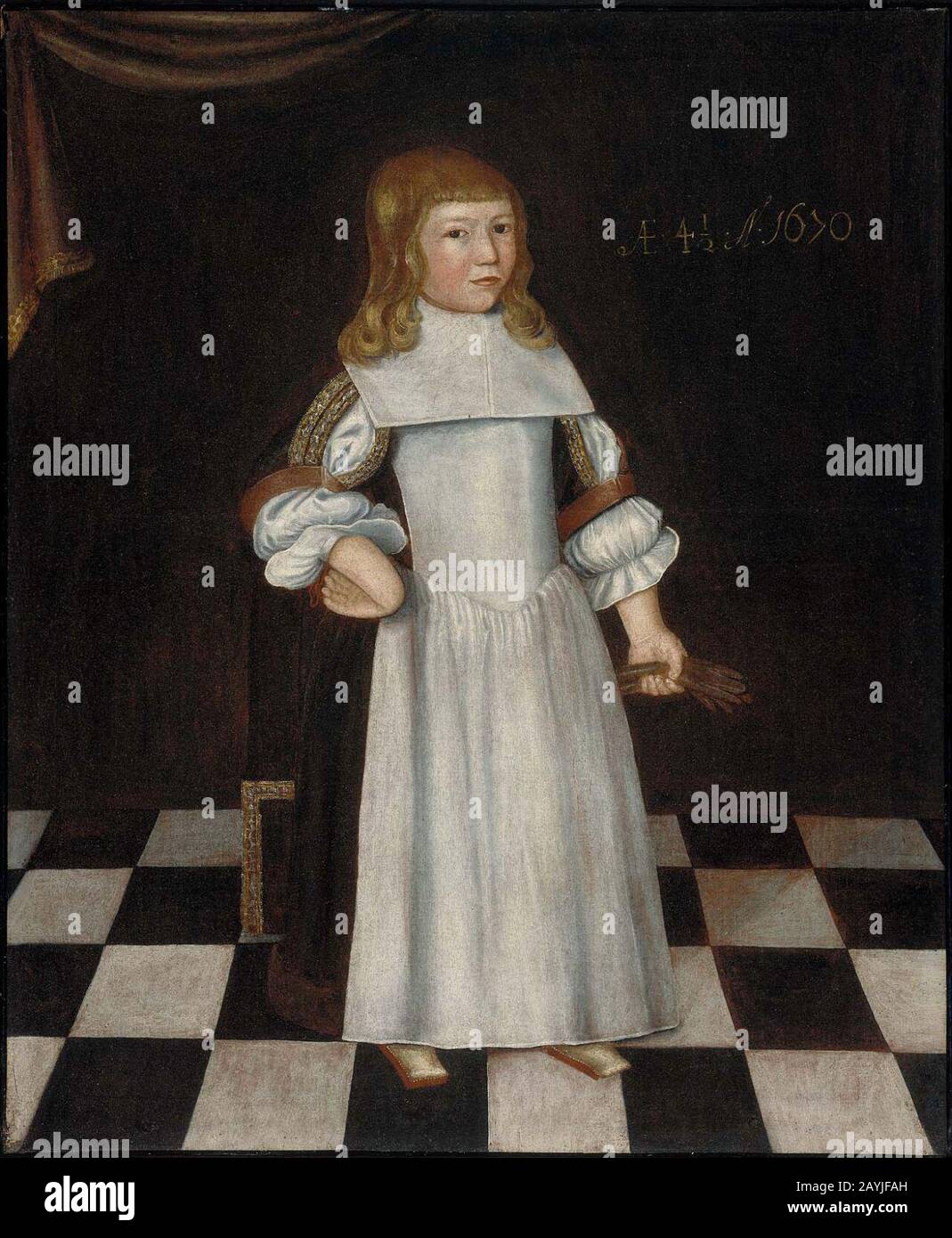 Freake-Gibbs painter - Robert Gibbs at 4 1-2 Years Stock Photo - Alamy