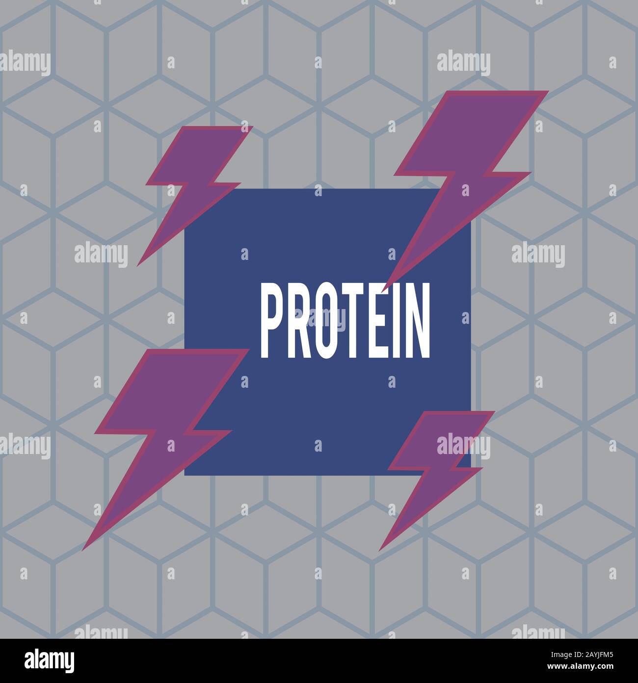 Writing note showing Protein. Business concept for the low in fat or ...