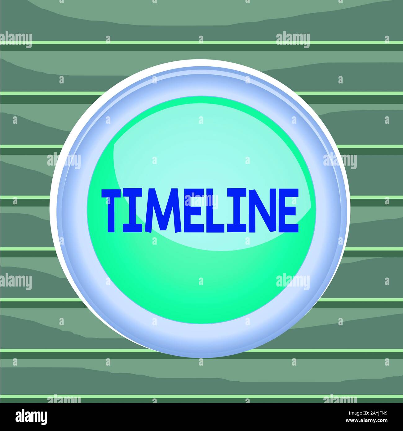 Conceptual hand writing showing Timeline. Concept meaning graphical ...