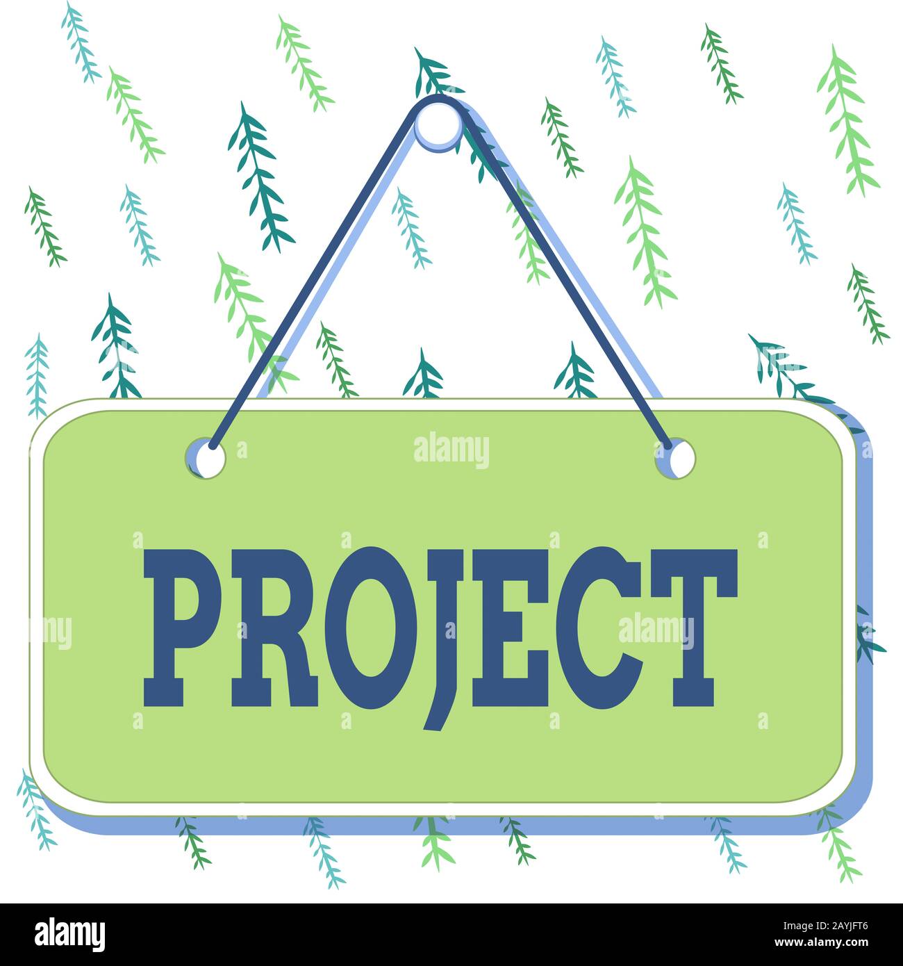 Handwriting text writing Project. Conceptual photo Planned work ...