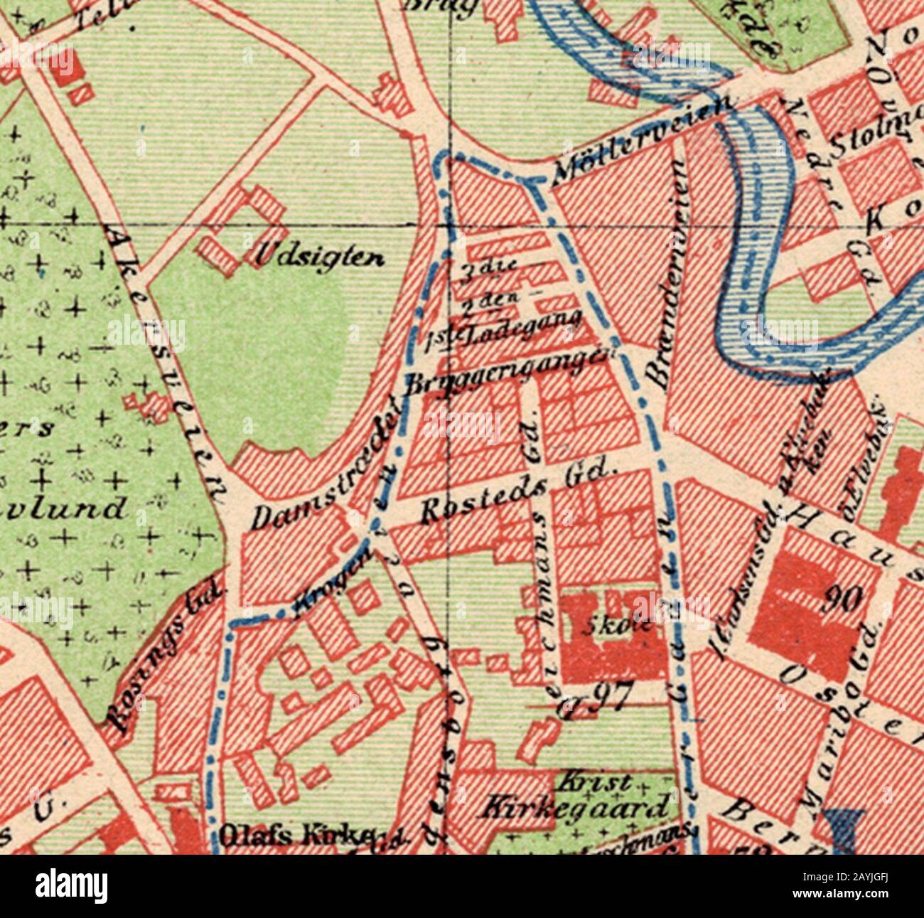 Map of fredensborg hi-res stock photography and images - Alamy