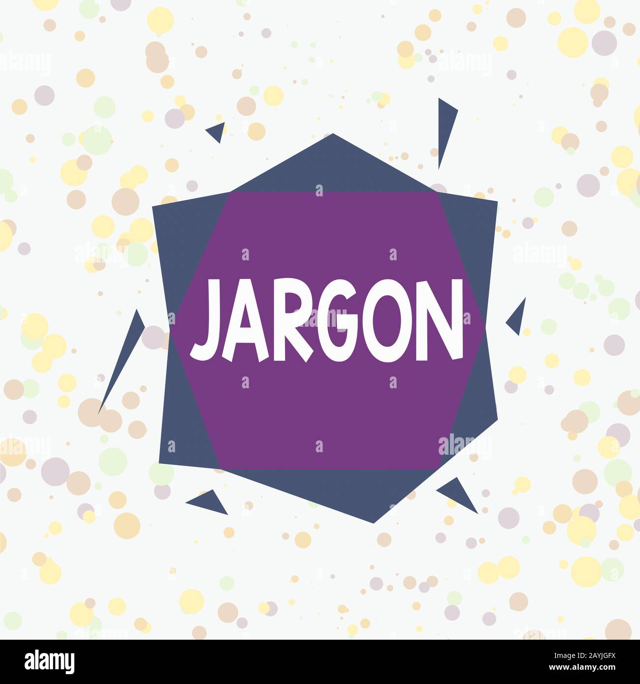 Handwriting text Jargon. Conceptual photo special words or expressions ...