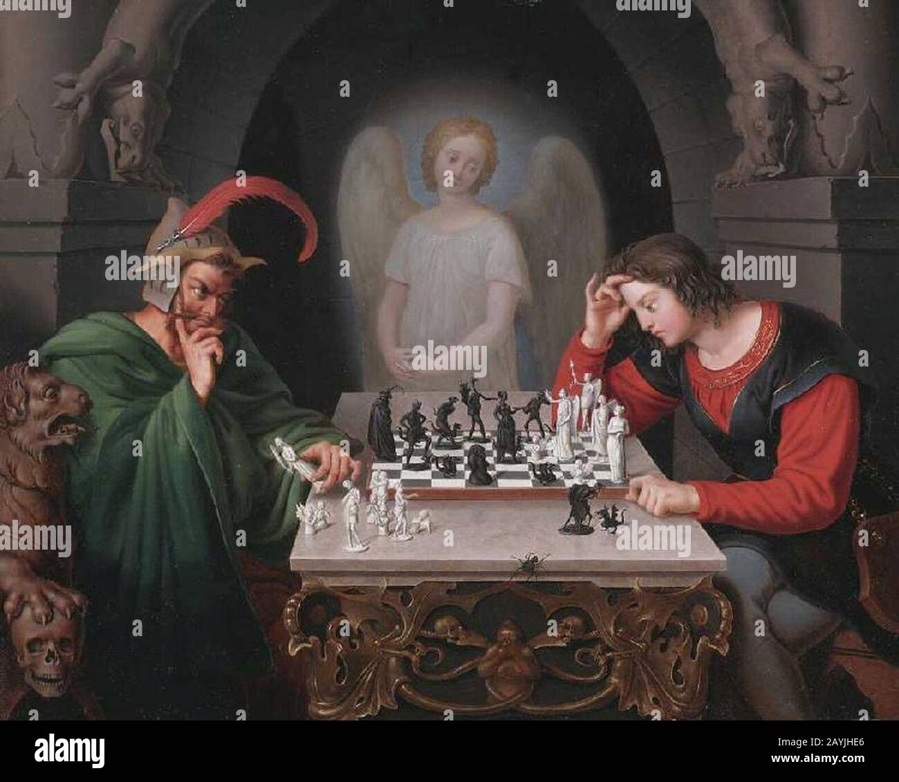 Frederich August Moritz Retzsch Stock Photo - Alamy