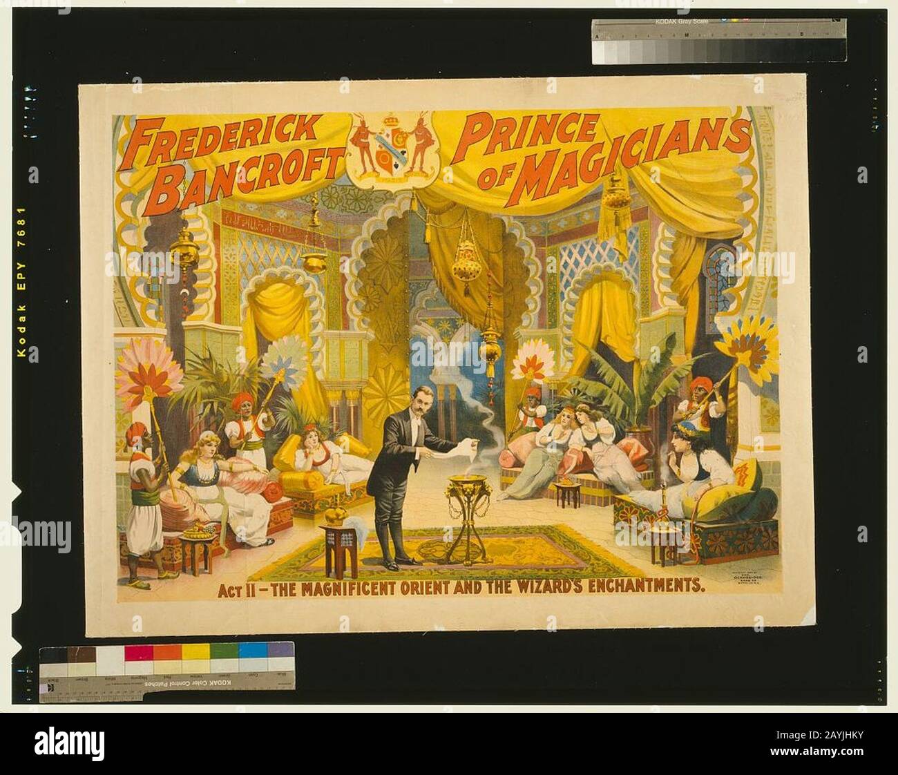 Frederick Bancroft, prince of magicians Stock Photo - Alamy